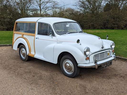 1971 MORRIS MINOR 1000 TRAVELLER | Sat 6th & Sun 7th April | Anglia Car ...