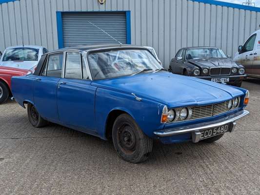 1966 ROVER P6 2000 | Sat 6th & Sun 7th April | Anglia Car Auctions