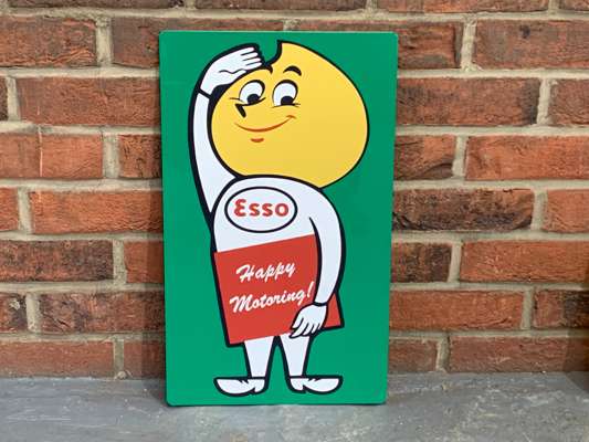 Esso Mr Drip “Happy Motoring” Metal Sign | 6th & 7th April Automobilia ...