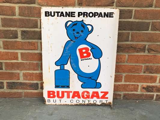 Butane Propane Metal Flange Sign | 6th & 7th April Automobilia | Anglia ...