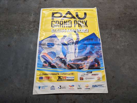 Large PAU Grand Prix Race Poster | 6th & 7th April Automobilia | Anglia ...