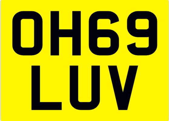 OH69 LUV Registration Number | 6th & 7th April Automobilia | Anglia Car ...