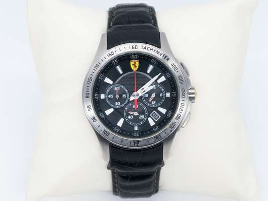 FERRARI, Scuderia, a quartz, stainless steel, two button chronograph ...