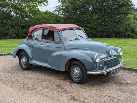 1954 MORRIS MINOR CONVERTIBLE | Sat 22nd & Sun 23rd June | Anglia Car ...