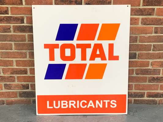 Total Lubricants Sign on Board | 22nd & 23rd June Automobilia | Anglia ...