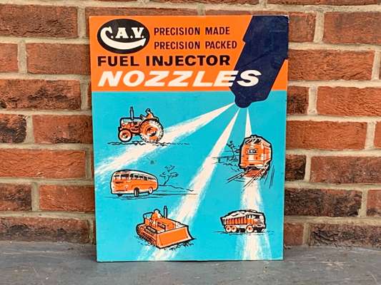 CAV Fuel Injectors Nozzles Sign | 22nd & 23rd June Automobilia | Anglia ...