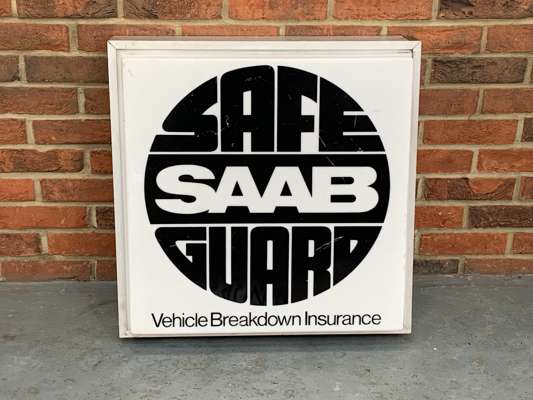 Saab Safe Guard Light Box | 22nd & 23rd June Automobilia | Anglia Car ...
