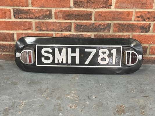 Riley/Bentley Number Plate Holder and Lights | 22nd & 23rd June ...