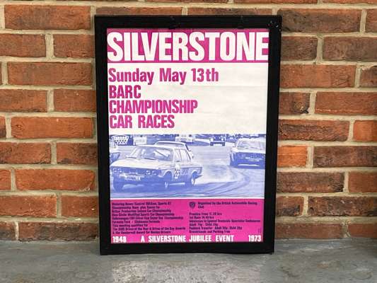 Silverstone Framed 1973 BARC Championship Car Races Poster | 24th ...