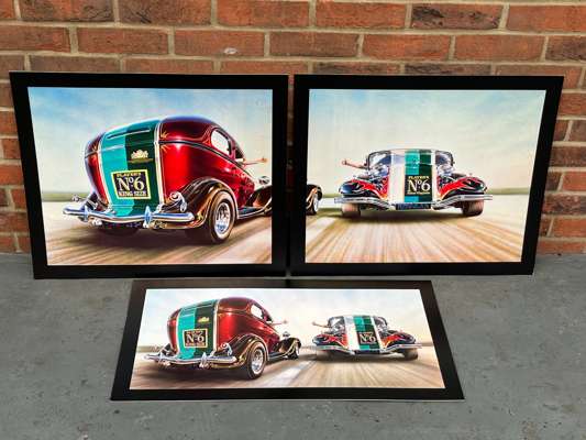 Three Hot Rod Players No6 Mounted Posters | 24th & 25th August ...