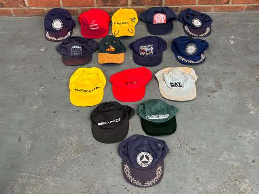 Fifteen Motoring Related Caps | 24th & 25th August Automobilia | Anglia ...