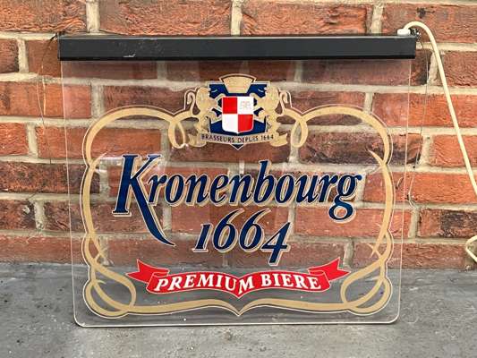 Kronenbourg 1664 Illuminated Bar Sign | Sat 2nd & Sun 3rd November ...