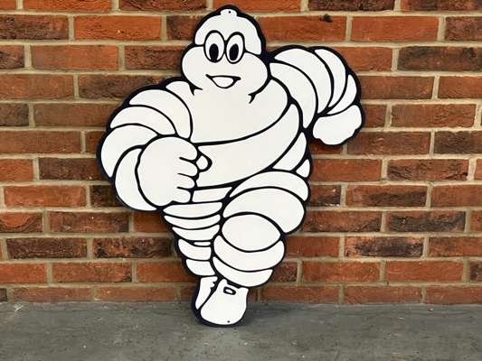 Michelin Metal Running Man Sign | Sat 2nd & Sun 3rd November ...