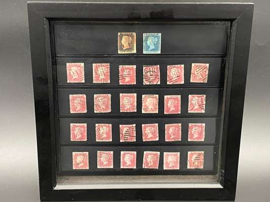 A framed Victorian stamp collection | Sat 7th December Luxury Items ...