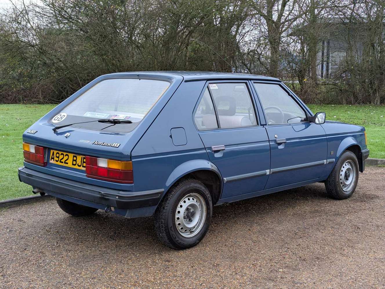 1984 TALBOT HORIZON LS AUTO | Sat 25th & Sun 26th January | Anglia Car ...