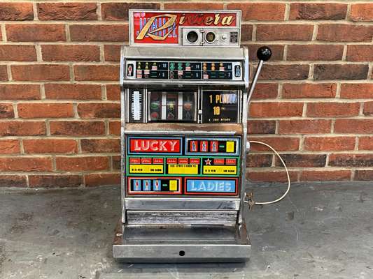 Riviera Table Top Fruit Machine | Sat 25th January Automobilia | Anglia ...
