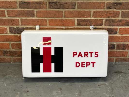 International Harvester Parts Dept Illuminated Sign | Sat 25th January ...