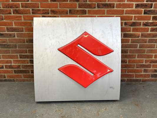Suzuki Dealership Sign | Sat 5th April Automobilia | Anglia Car Auctions