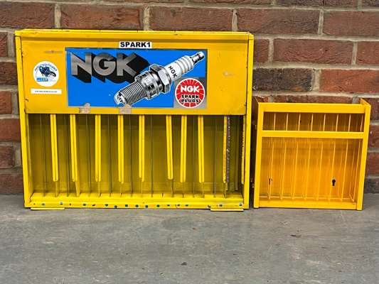 NGK Metal Spark Plug Display and One Other (2) | Sat 5th April ...
