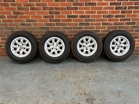 Set of Four MG Wheels | Sat 5th April Automobilia | Anglia Car Auctions