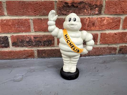 Michelin Man Cast Iron Money Box Figure | Sat 14th June Automobilia ...