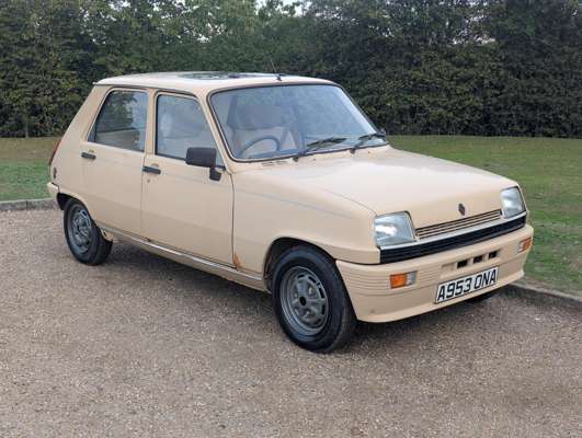 1984 RENAULT 5 TL | Sat 1st & Sun 2nd November | Anglia Car Auctions