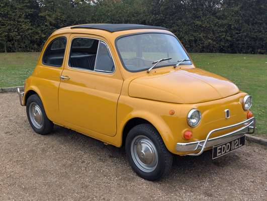 1972 FIAT 500L RHD | Sat 1st & Sun 2nd November | Anglia Car Auctions