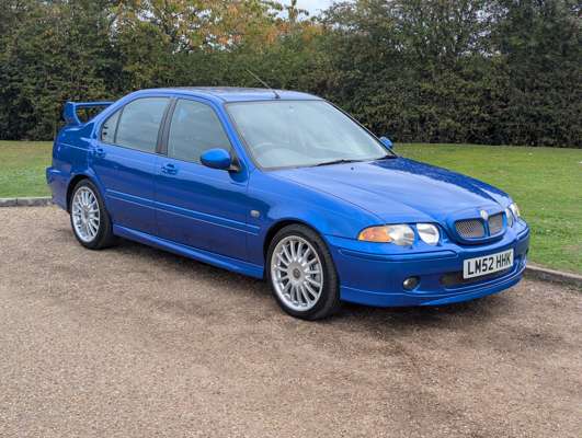 2002 MG ZS 180 | Sat 1st & Sun 2nd November | Anglia Car Auctions