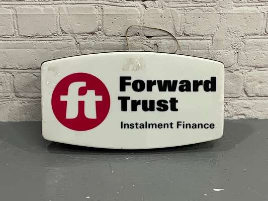 Forward Trust Original Illuminated Sign | Sat 1st November Automobilia ...