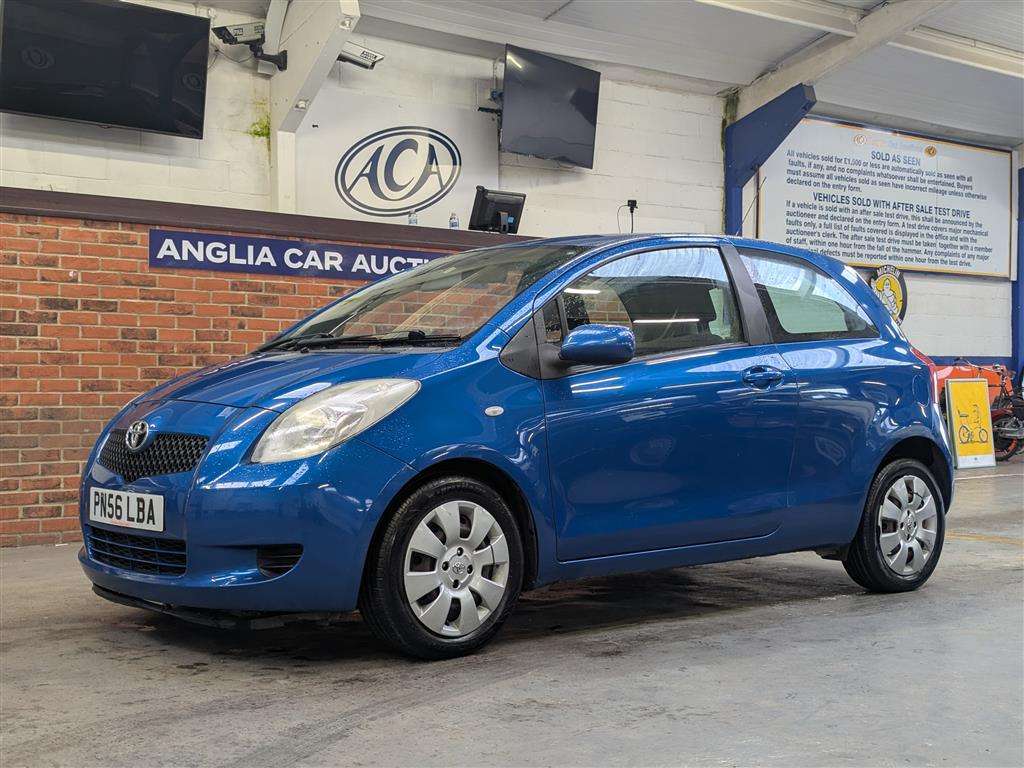 2006 TOYOTA YARIS T3 | Wednesday 12th November 6pm | Anglia Car Auctions