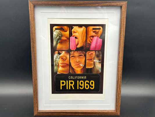PIRELLI 2 Framed Calendar Prints 1969 Harri Peccinotti 1964 Robert ...