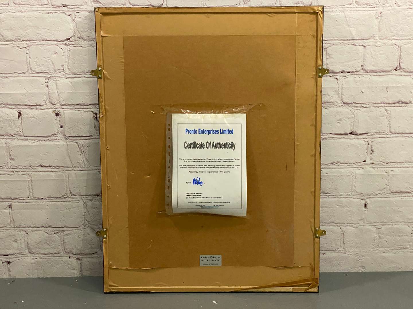 ENGLAND FOOTBALL, replica 2010 signed Steven Gerrard shirt with COA. | Saturday 6th December ...