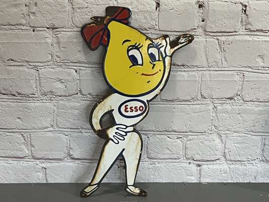 Small Enamel Mrs Drip Sign | Sat 31st January Automobilia | Anglia Car ...