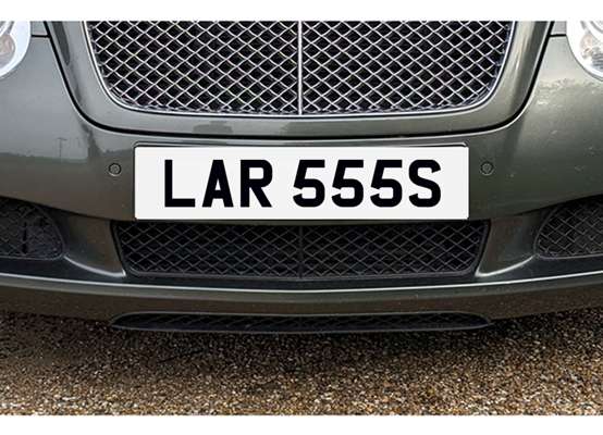LAR 555S Registration number | Sat 20 June Automobilia & Sun 21 June ...